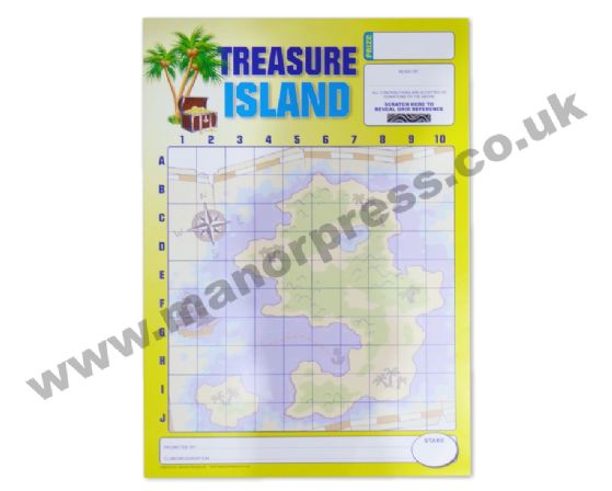 TREASURE ISLAND CARDS - 1 PACKET